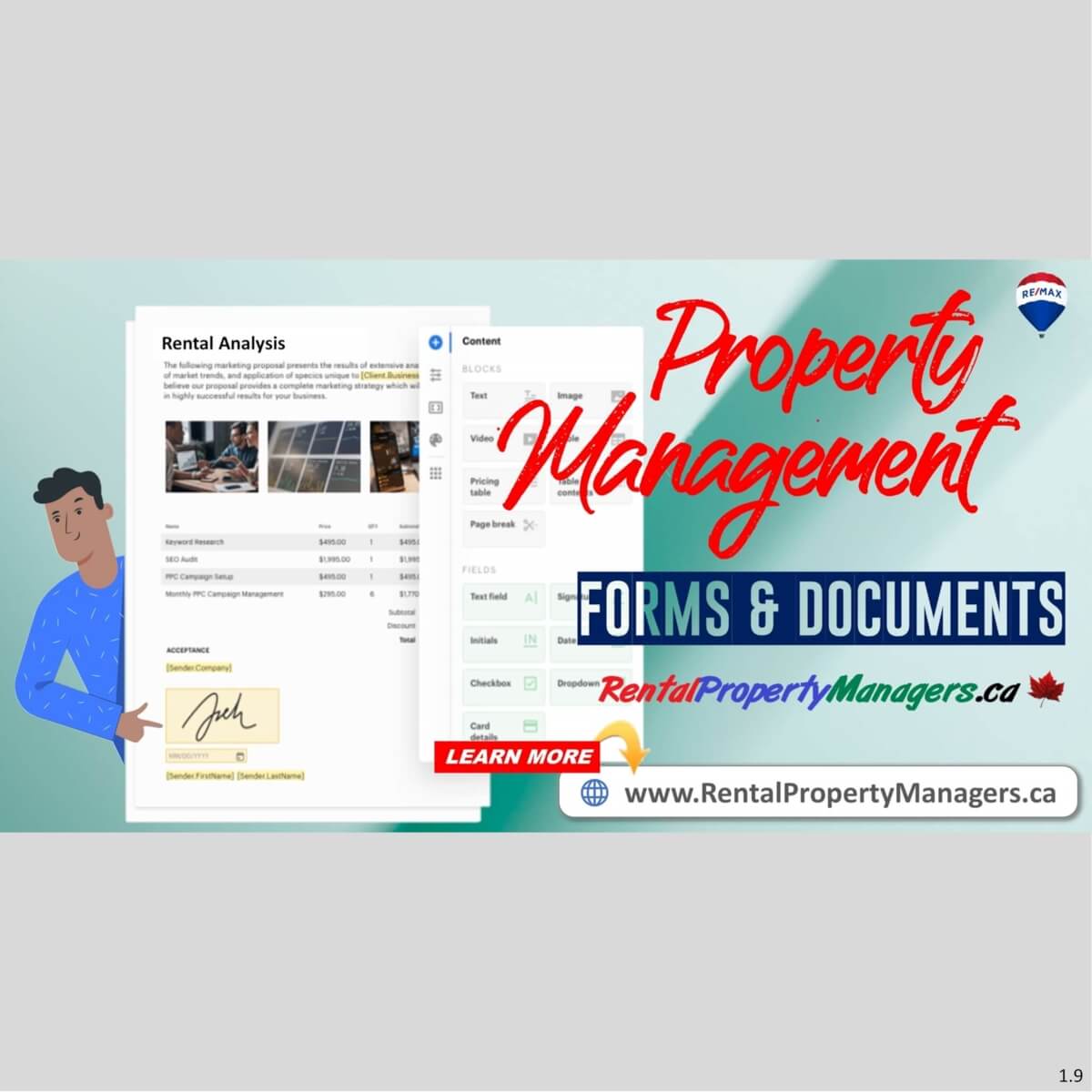 Vancouver Rental Property Management Forms and Document